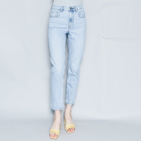 Everlane | Jeans | Everlane Sunbleached Blue Highrise Cheeky Jean ...